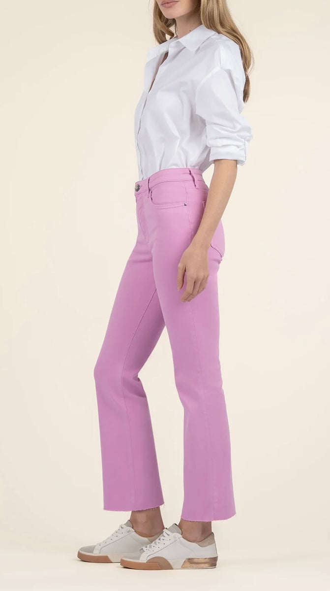 Kelsey High Rise Fab Ab Ankle - Lavender – Davis Country Store